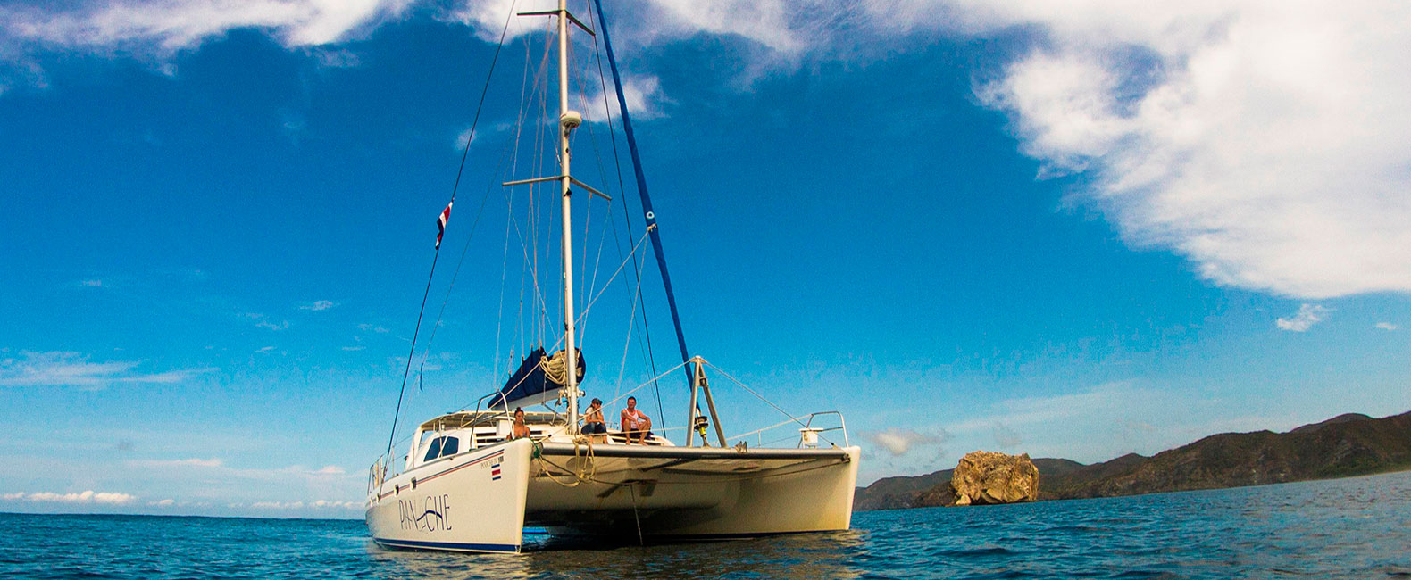 Panache catamaran sailboat | Sailing Guanacaste
